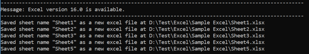 Python Use Case Save Each Worksheet As A Separate Excel Workbook Excel Creator Sqlrelease