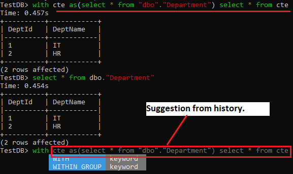 An Introduction To Mssql Cli Cross Platform Interactive Command Line Tool For Sql Server